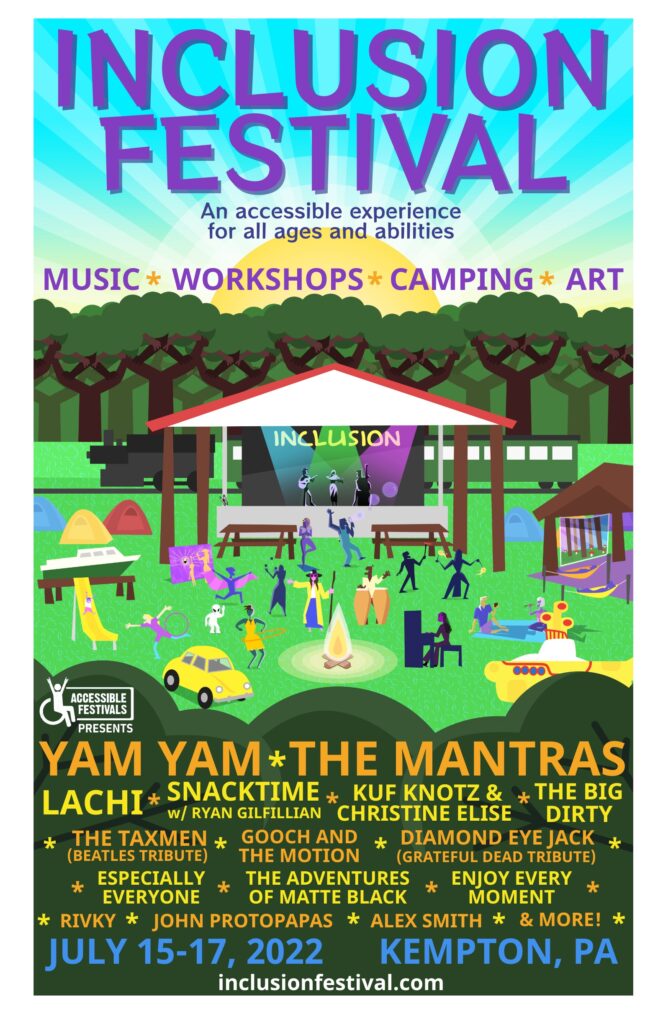 Inclusion Festival Lineup is Here! - Accessible Festivals